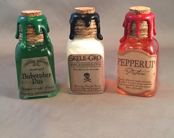 Potion bottles | Etsy