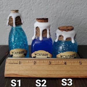 Wolfsbane Potion, Werewolf Potion, Magic Potion Bottles, Wizard Potions ...