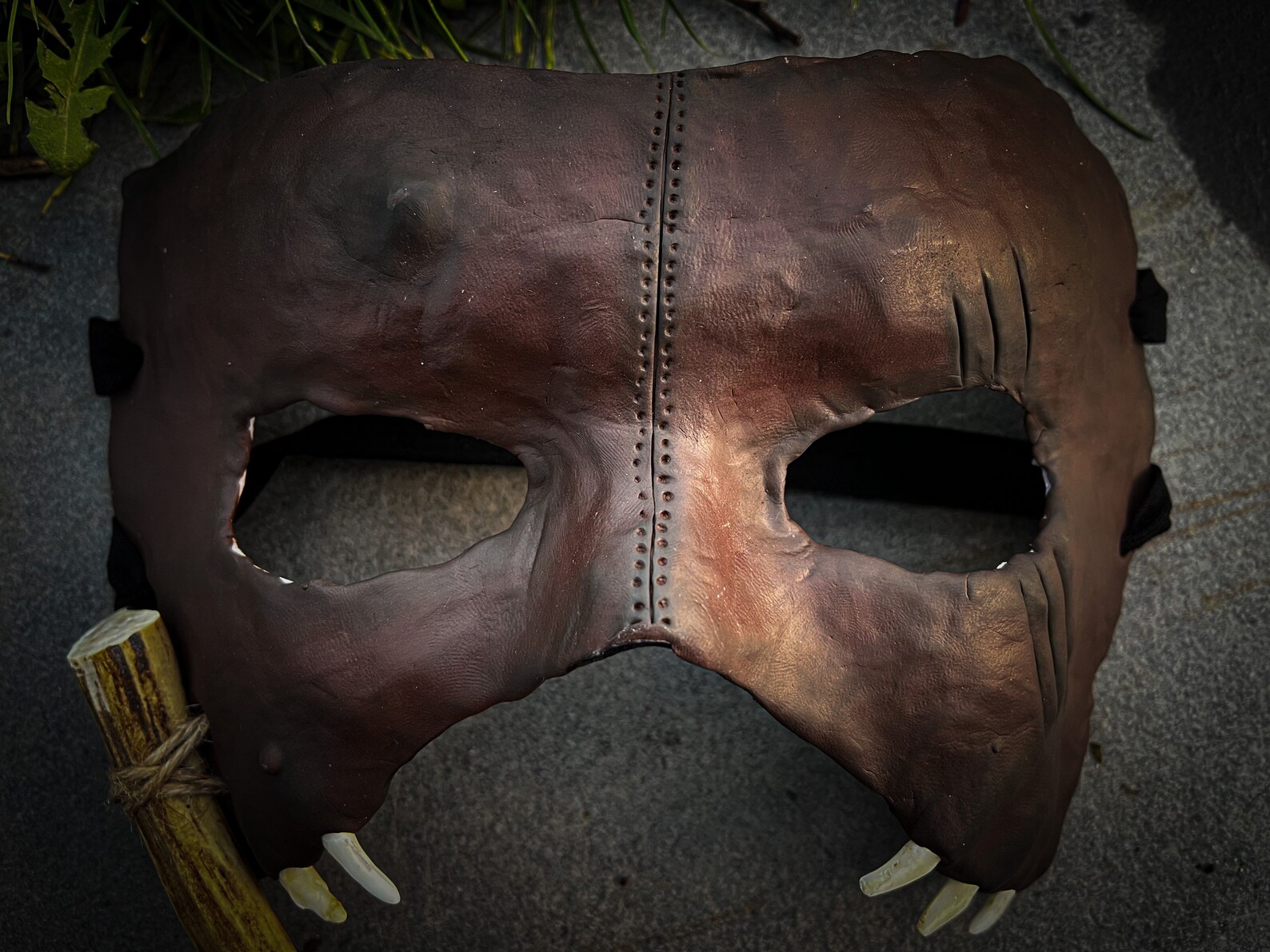 Hunters Death Mask Half Mask Post Apocalypse Scary Creepy Wild | Etsy