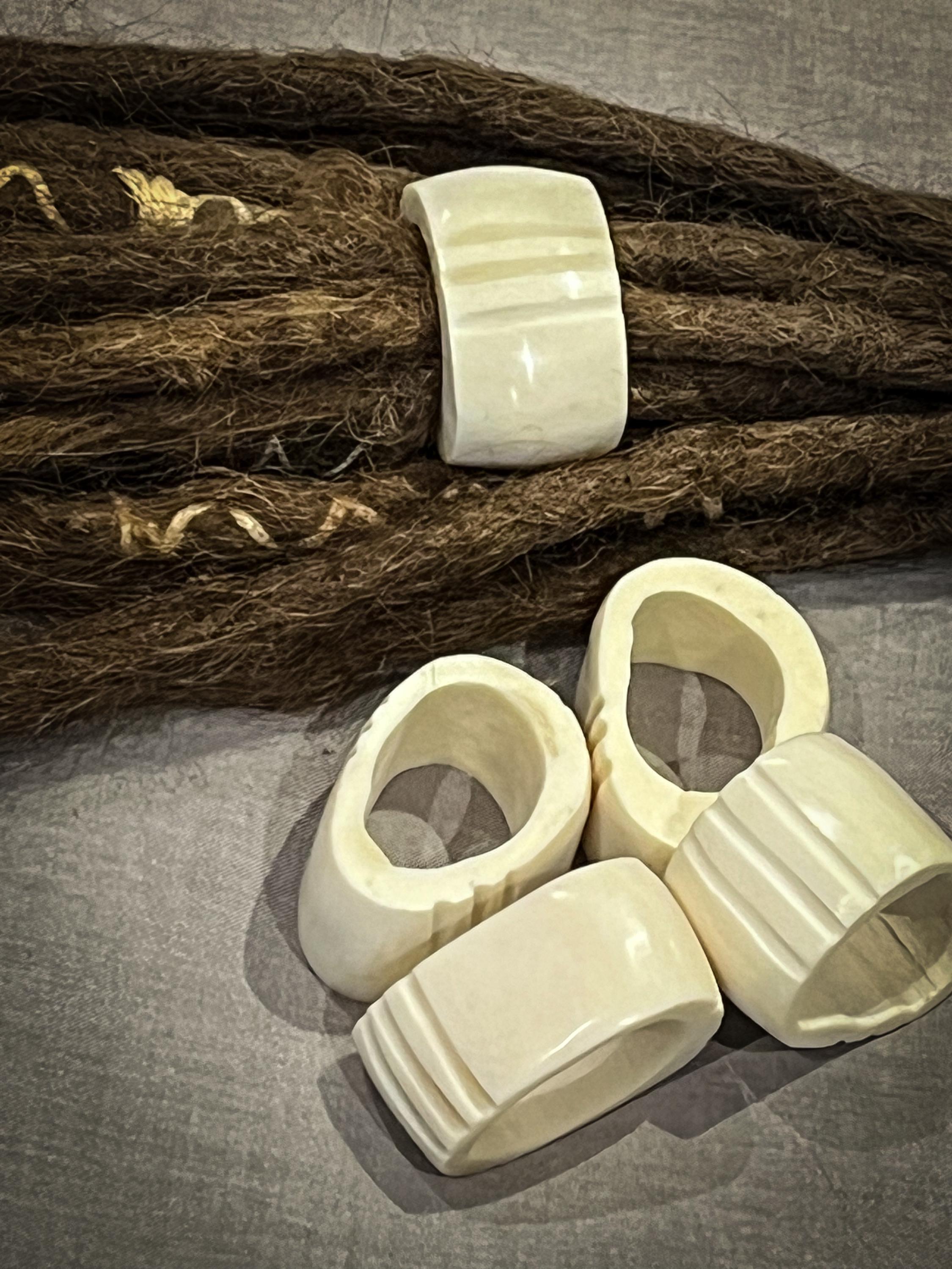 Matching Pair of Batik Bone Bill Horn Large Dreadlocks Loc Hair Beads ...