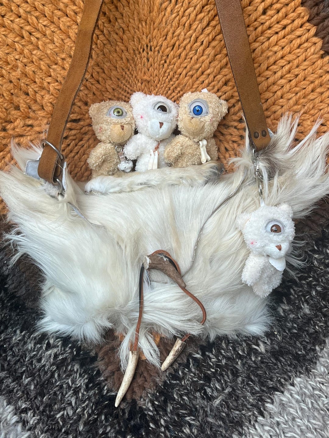 Look-y Charms Cyclops Horror Plushie Bear Ugly Doll Eyeball Mischief ...