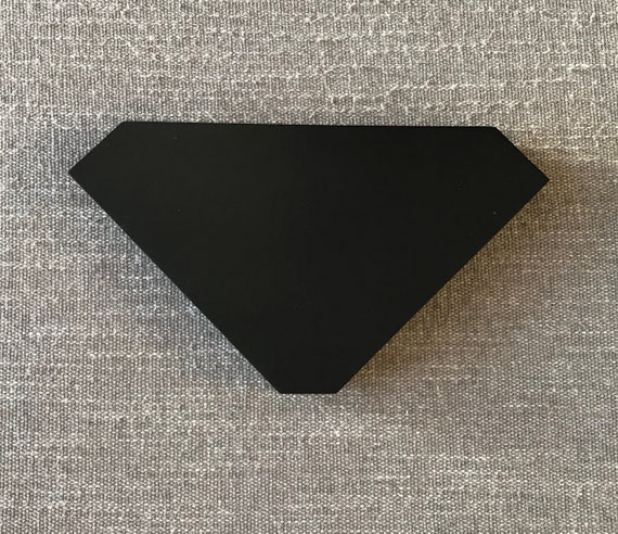 Corner Wooden Shelf Gem Pentagonal Floating Rustic Shelves | Etsy Canada