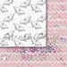 Butterfly Scrapbook Paper, Floral Designer Paper Seamless Patterns ...