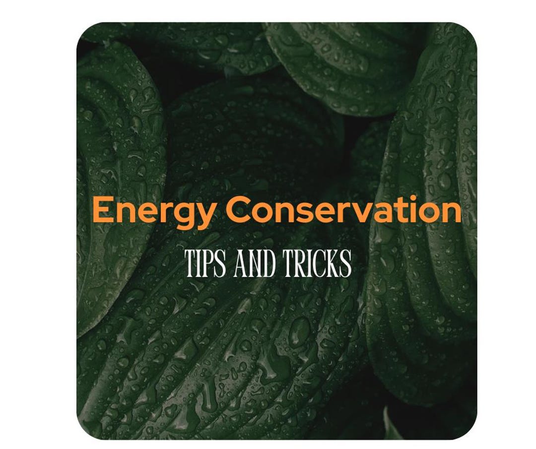 Patient Handout- 'energy Conservation' - Etsy