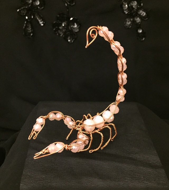 Copper Scorpion, Handmade Copper Scorpion Figurine - Etsy