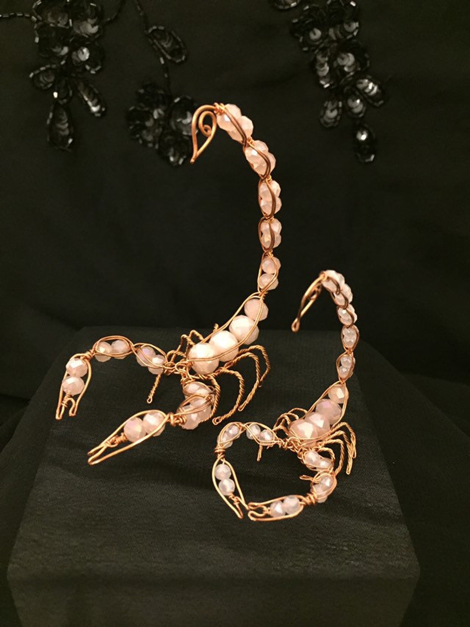 Copper Scorpion, Handmade Copper Scorpion Figurine - Etsy