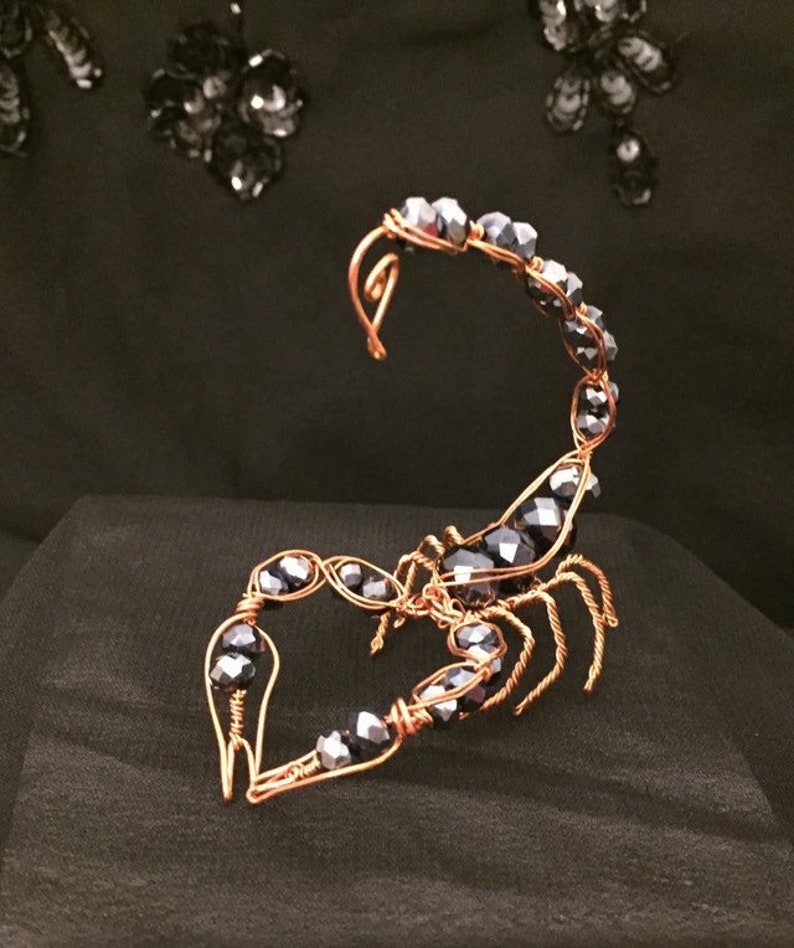 Copper Scorpion, Handmade Copper Scorpion Figurine - Etsy