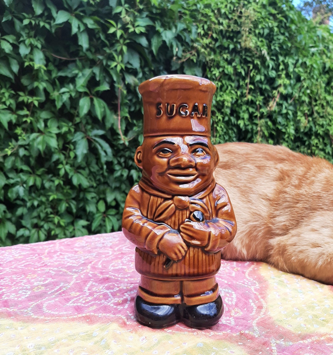 Vintage Sugar Shifter Chef Figure PK Pottery Kitchen Baking - Etsy