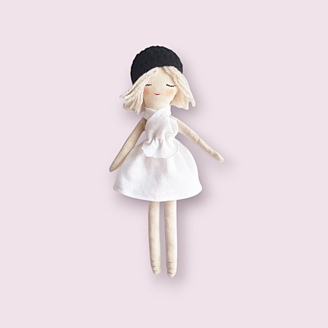 Personalized Parisian Doll Sylvie, Fabric Doll, Cloth Doll - Etsy