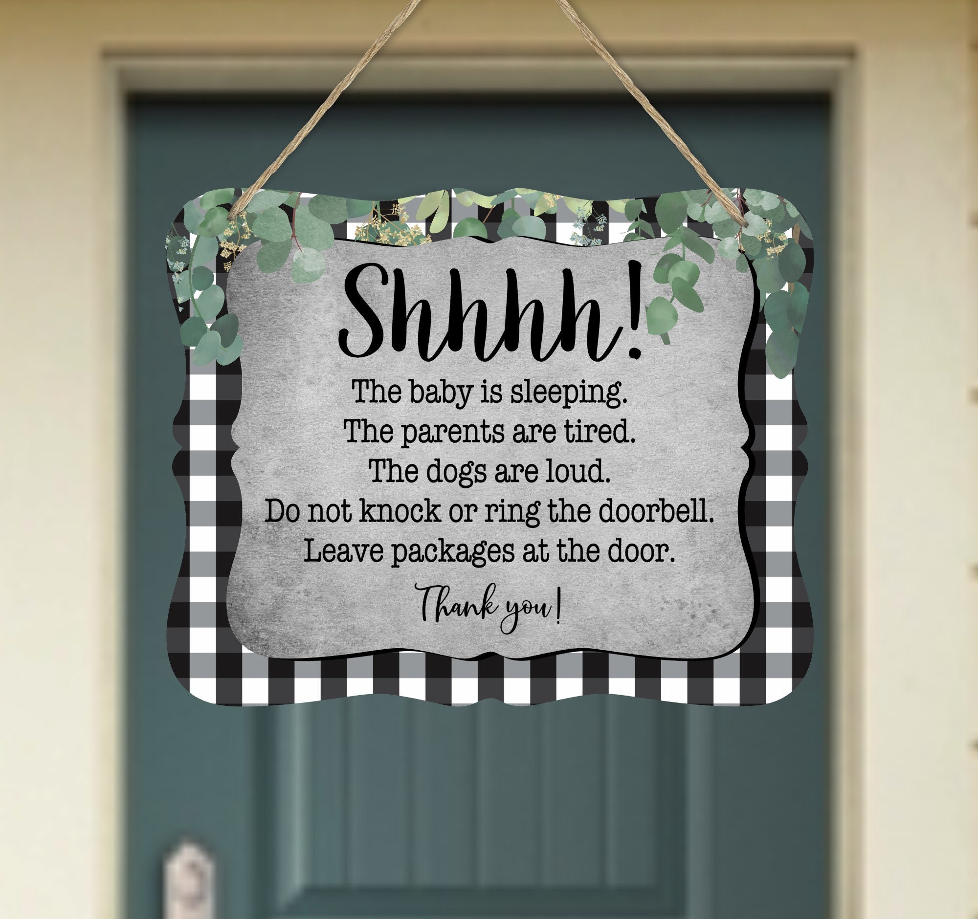 Nap Time Sign Toddler Sleeping Do Not Ring Doorbell Gift | Etsy