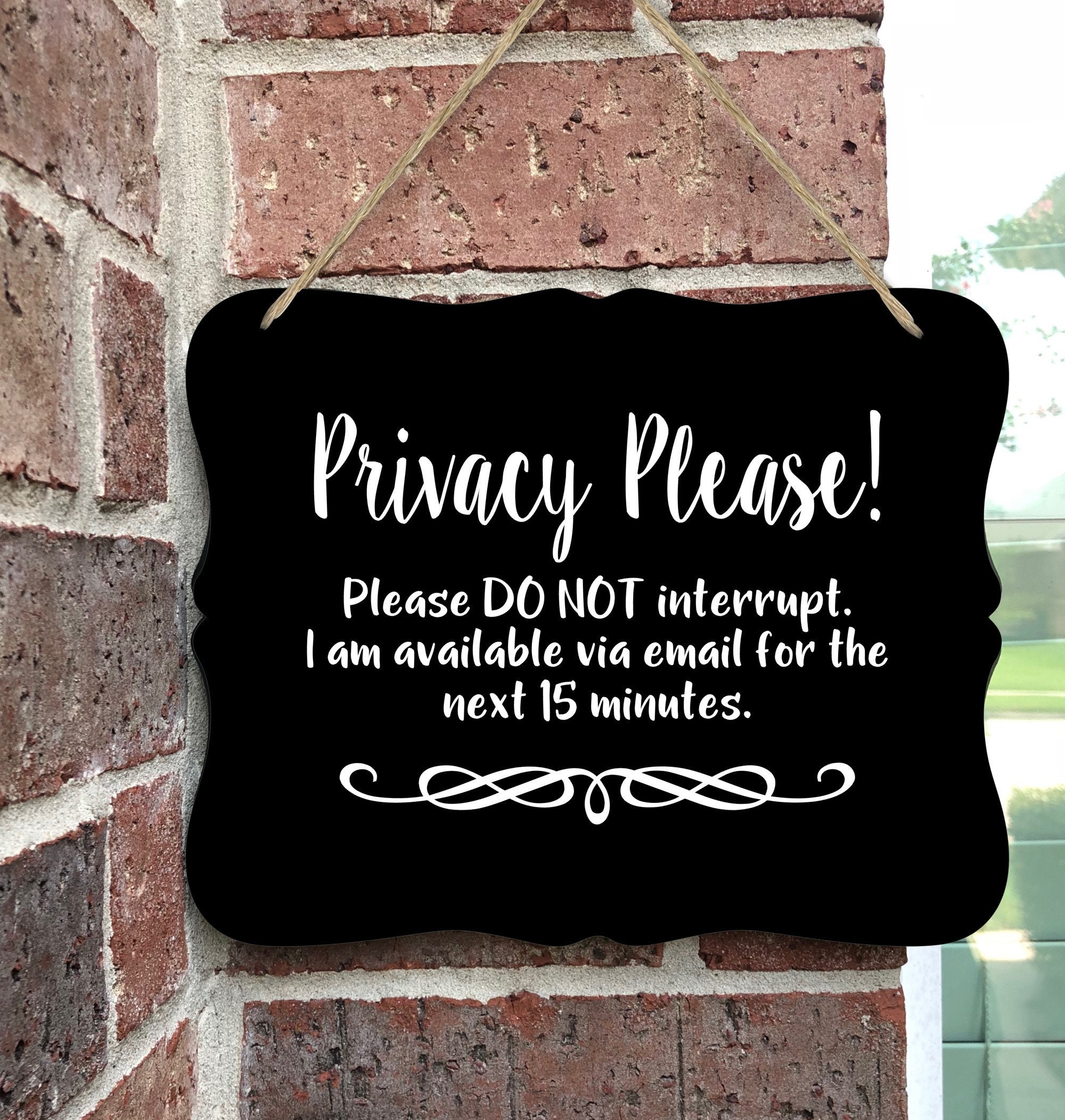 Privacy Please Signpumping Sign Do Not Ring Doorbell Do Not | Etsy