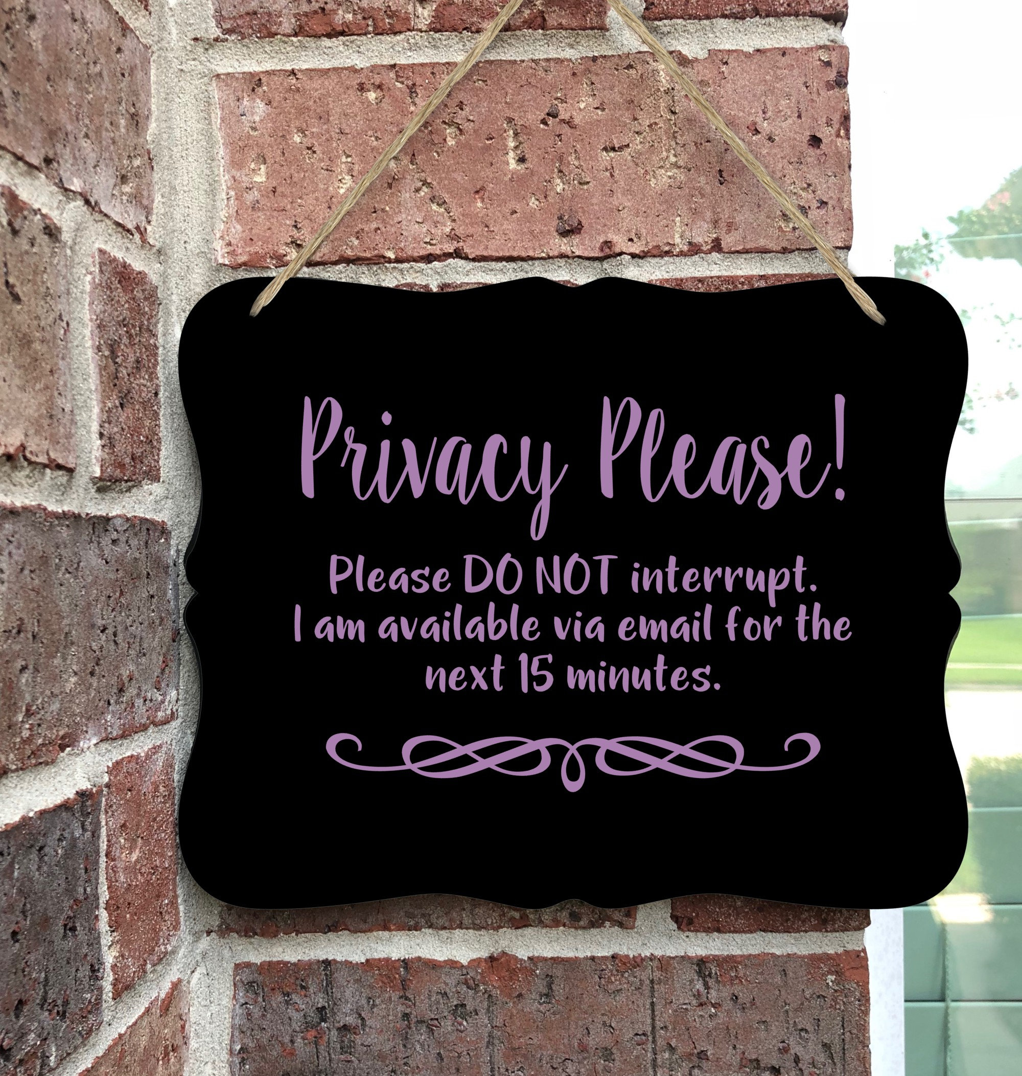 Privacy Please Signpumping Sign Do Not Ring Doorbell Do Not - Etsy