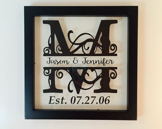 Personalized Picture Frame Monogrammed Picture Frame Name - Etsy