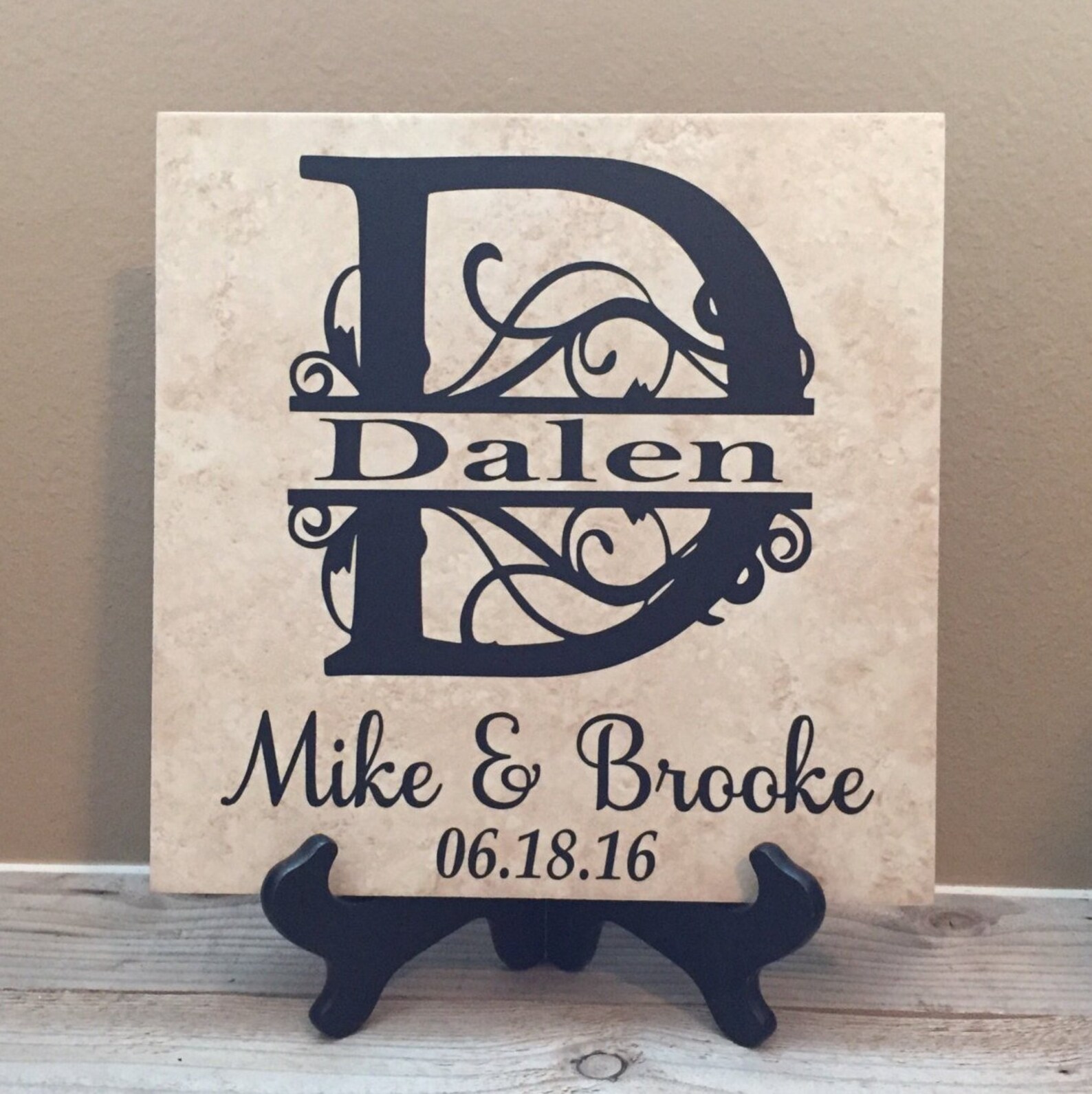 Family Name Plaque Family Name Sign Newlywed Gifts Last - Etsy
