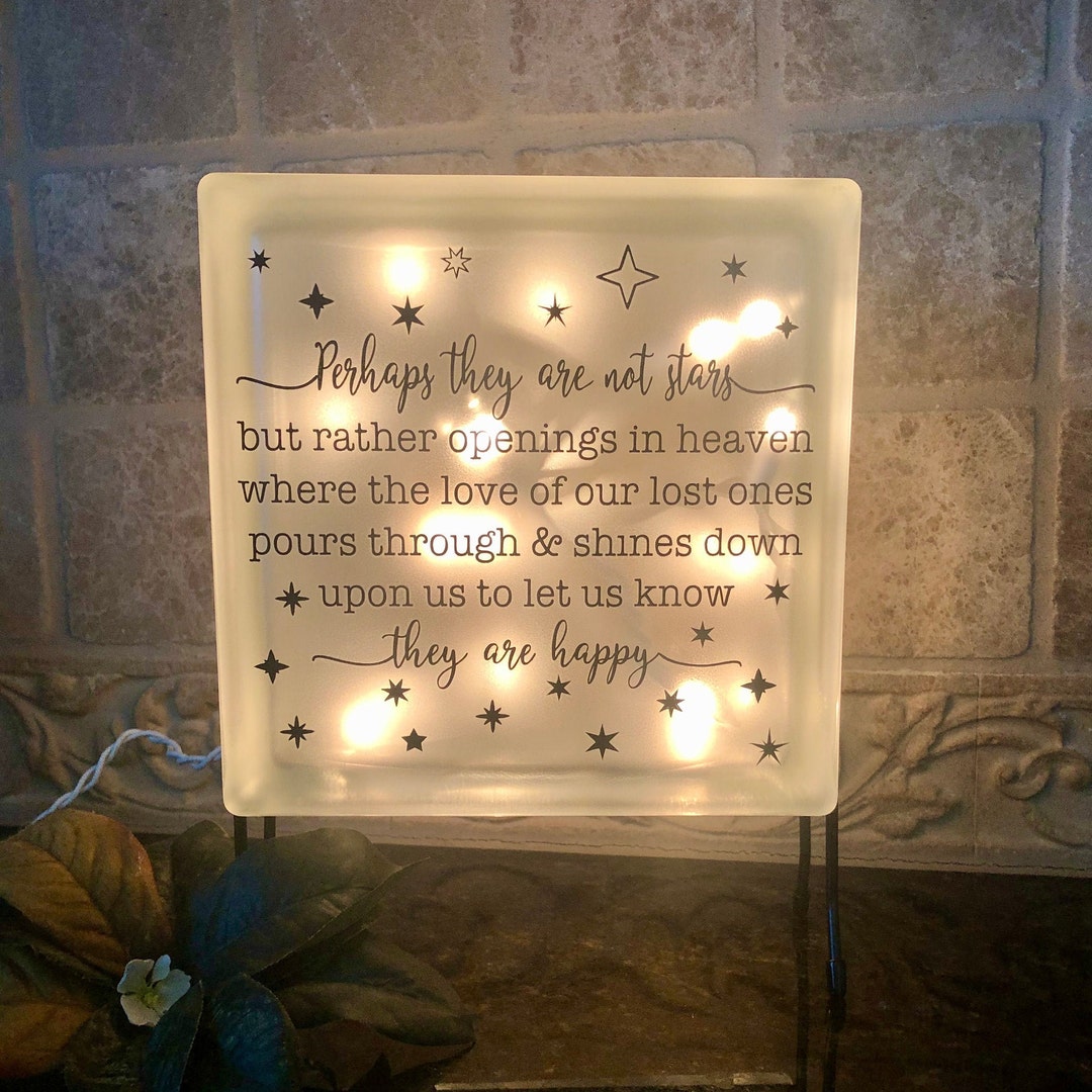 Remembrance Gift Light, Memorial Light for Loved One, Grief Gift ...