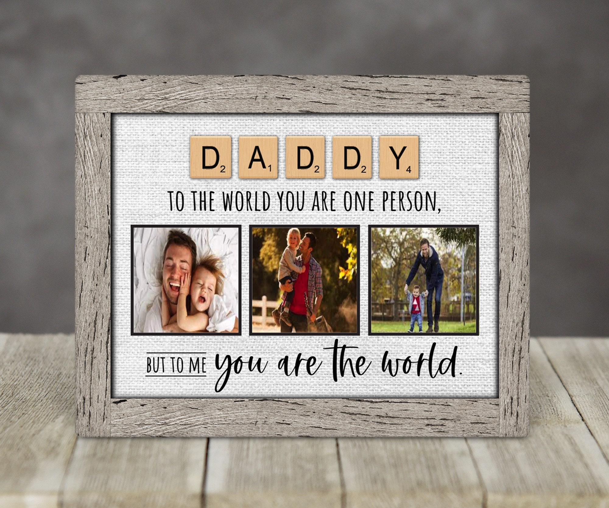 Dad Photo Frame to Dad From Daughter Father of the Bride | Etsy