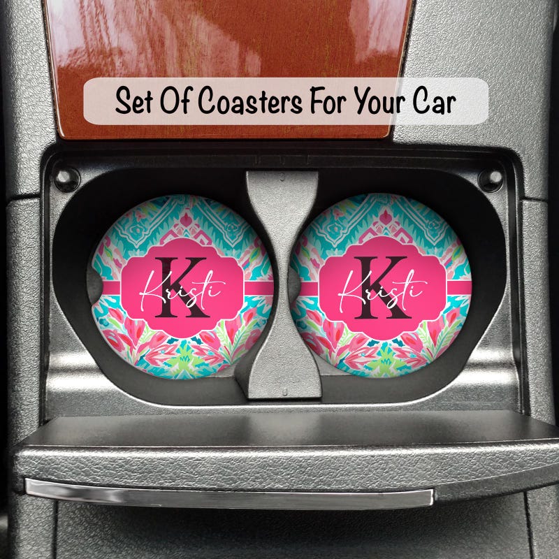 Cute Car Coasters - Etsy