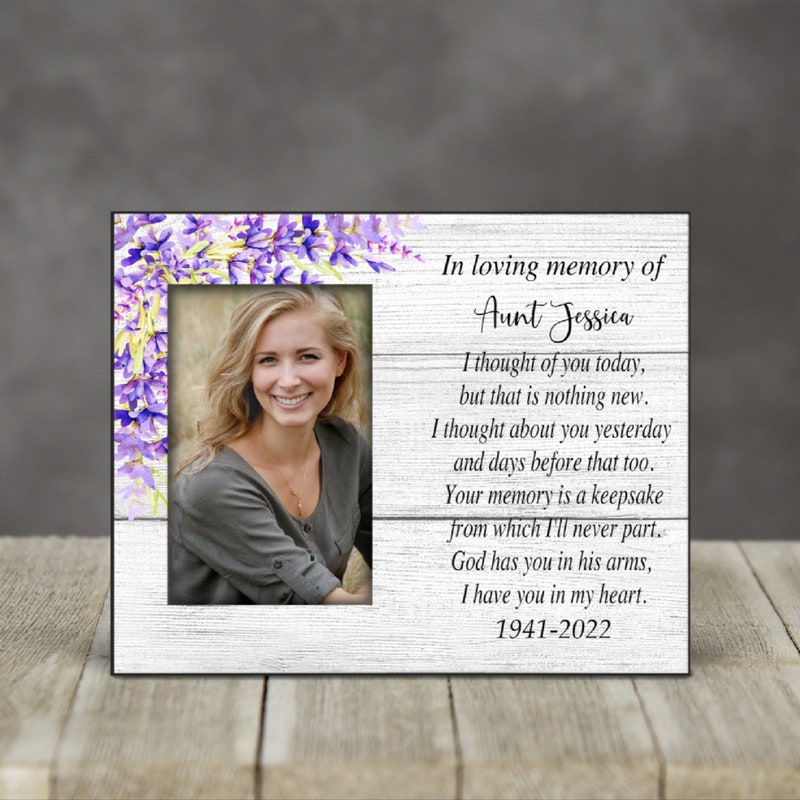 Funeral Photo Frame - Etsy