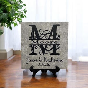 Personalized Name Tile, Mothers Day Gift, Personalized Gift Couple ...