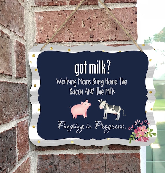 Breastfeeding Sign for Door Sign for Nursing Mom Gift for - Etsy Italia