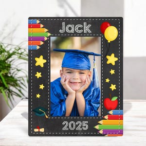 Personalized Preschool Graduation Frame, Kindergarten Photo Frame, Pre ...
