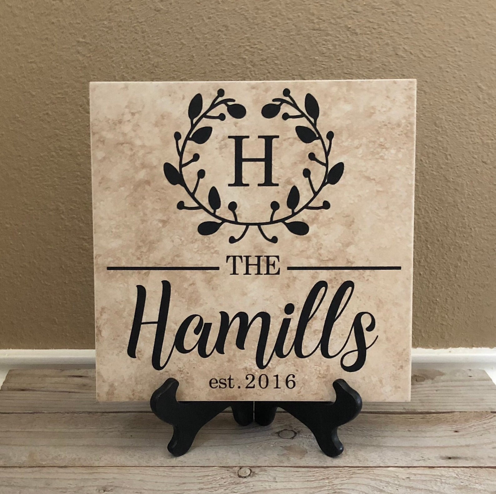 Custom Monogrammed Wedding Gift Wedding Gift for Heres - Etsy