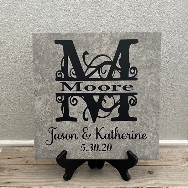 Family Name Plaque - Etsy