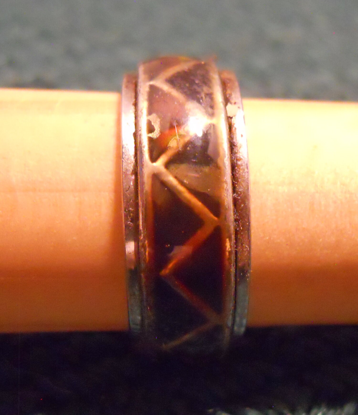 Ring Size 8 Unisex Ring Changes Color When Worn Colors Change From ...