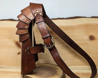 Blackened Single Pauldron - Etsy