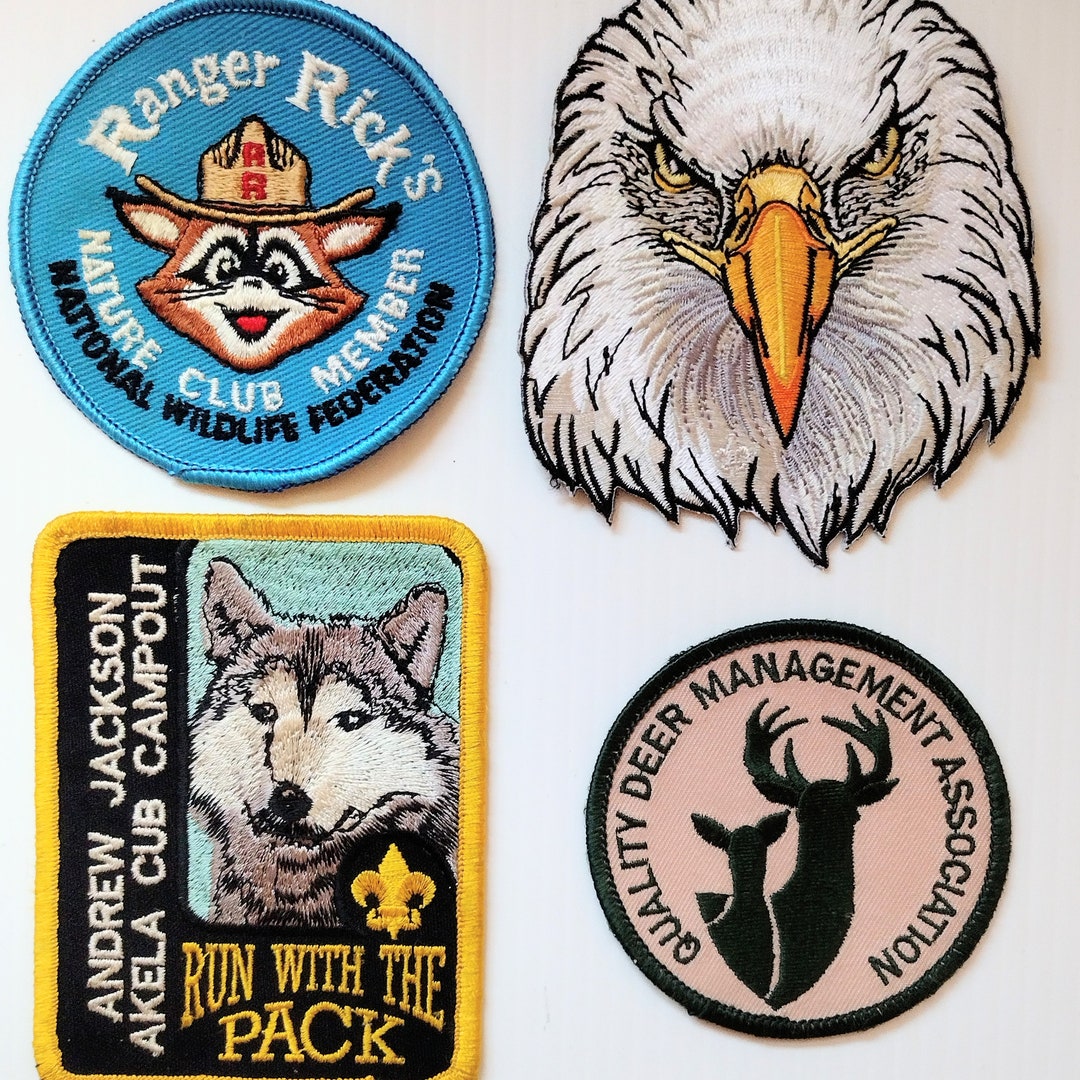 Vintage Boy Scout Patches / Camporee /eagle /cub Scout Girl Scout BSA ...