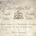 Handfasting Blessing Certificate - Personalised - A4 - Etsy