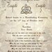 Handfasting Blessing Certificate Personalised A4 - Etsy
