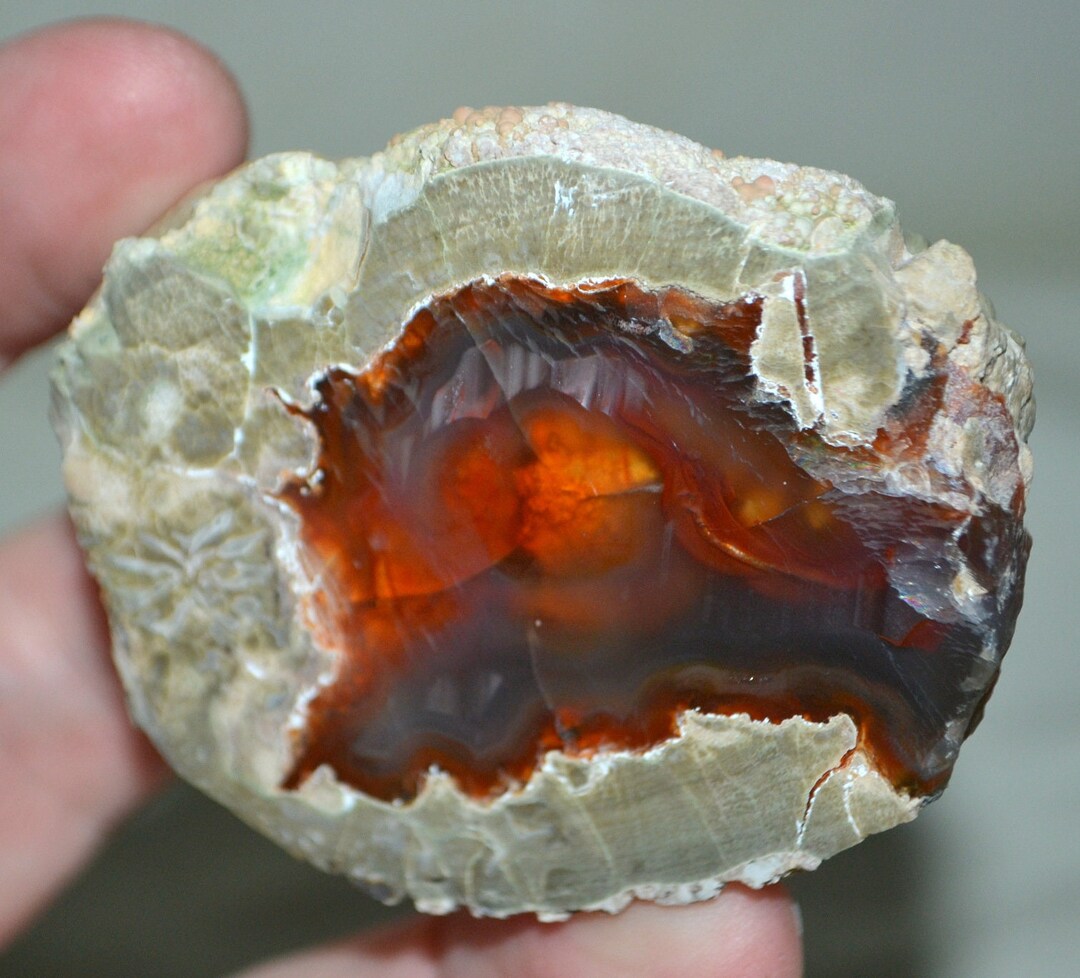 4 Pcs Lot Thunder Eggs Agates From Patagonia Argentina * Collector ...