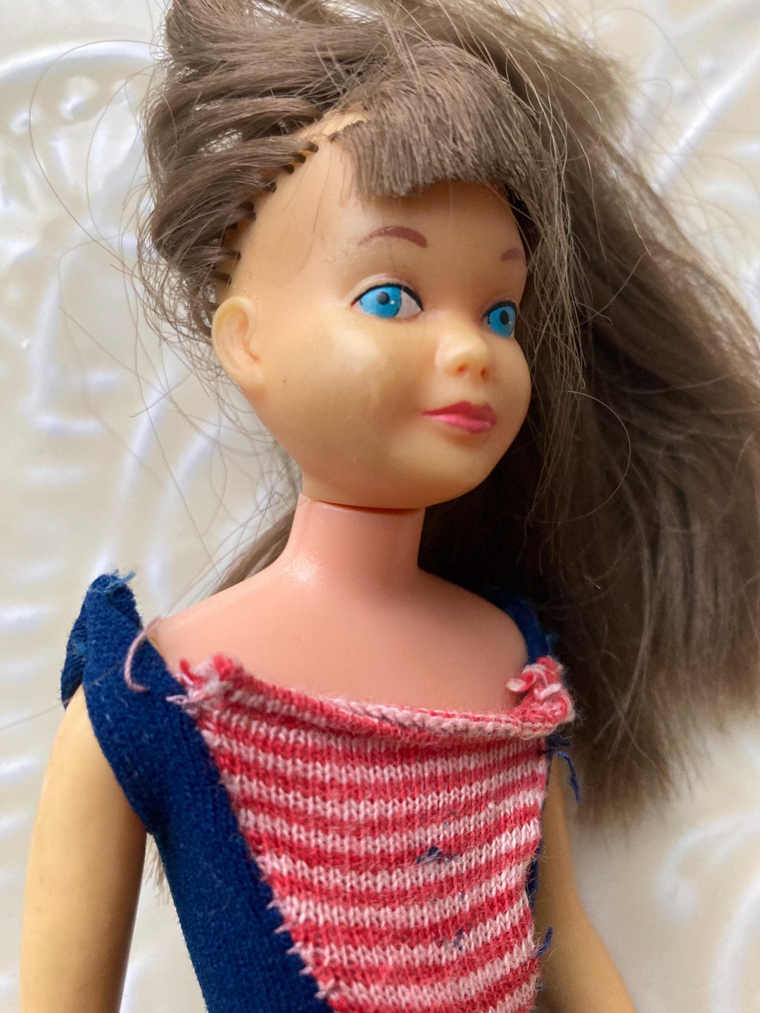 Vintage Barbie Skipper Bendable Leg Doll Brunette Circa 1960's With ...