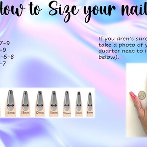 Purple & White Colorful Stripes Custom Press-on Nails - Etsy