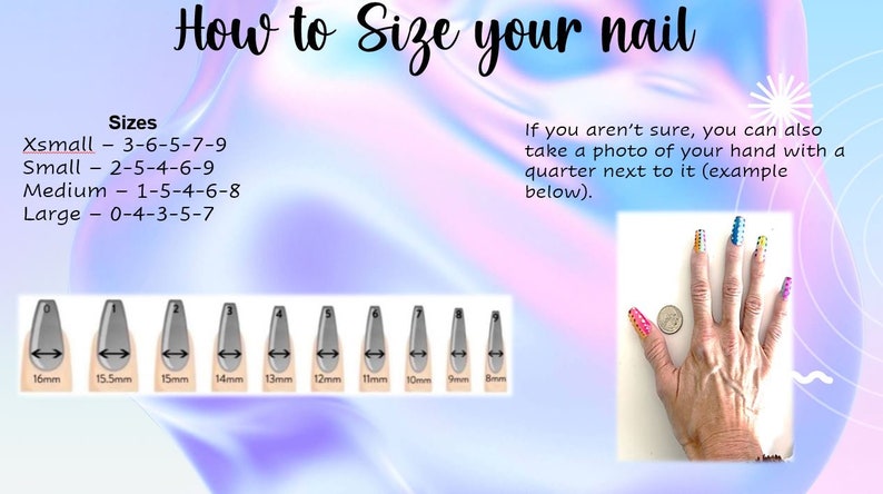 Purple & White Colorful Stripes Custom Press-on Nails - Etsy