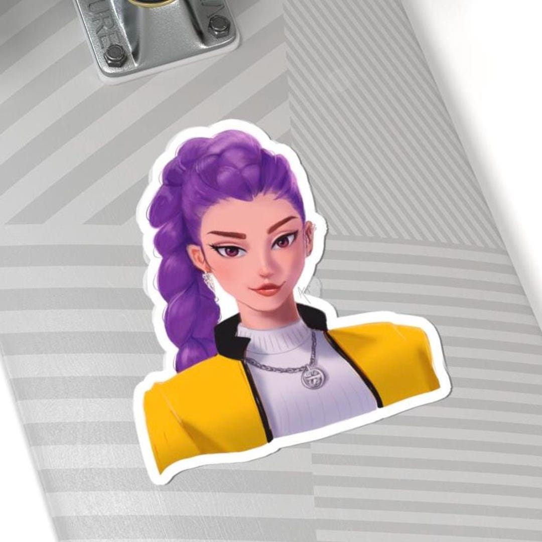 K-pop Demon Hunters Rumi Fan Art Sticker, Anime Style HUNTR/X Laptop ...