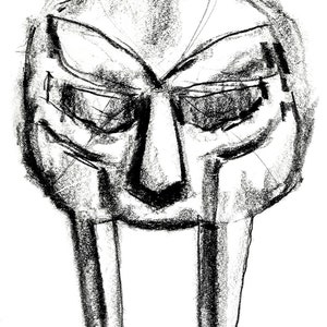 MF DOOM Illustration Art Print, Doomsday, Hip Hop Art, Home Decor ...