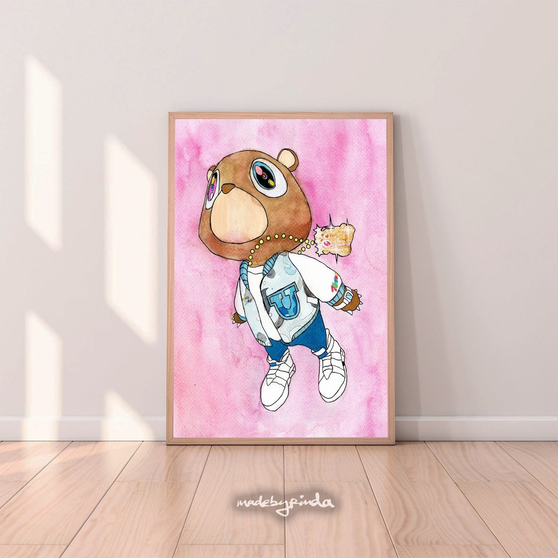 Kanye West Graduation Album Cover Art Print | Takashi Murakami - Etsy