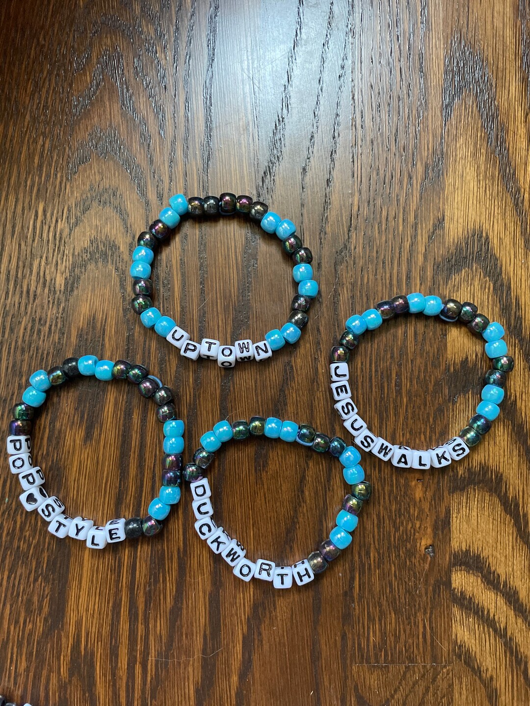 Beaded Pop Culture Bracelets PERSONALIZED GIFT - Etsy