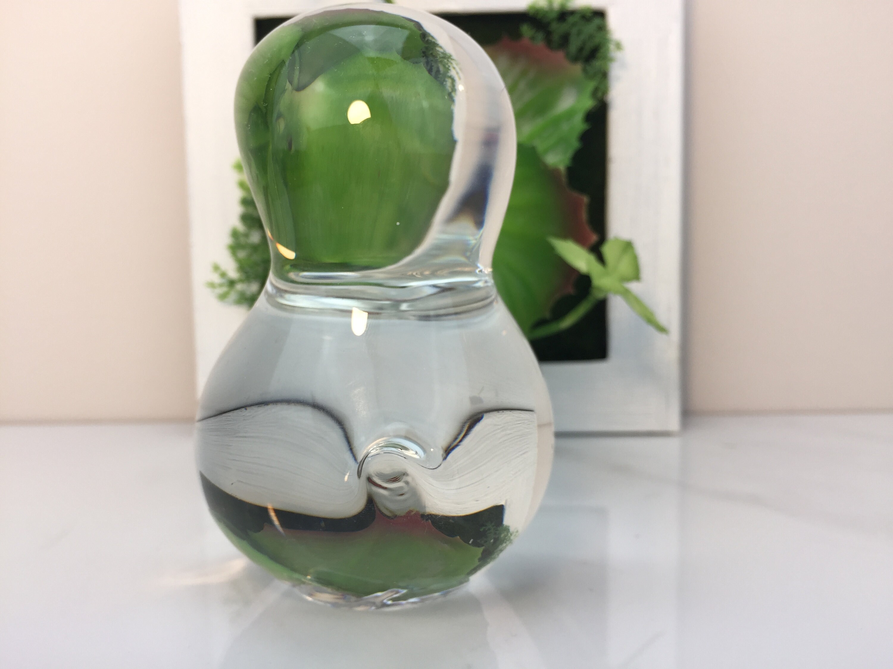 4.25 FM Konstglas Sweden Clear Glass Pippi Bird Paperweight - Etsy