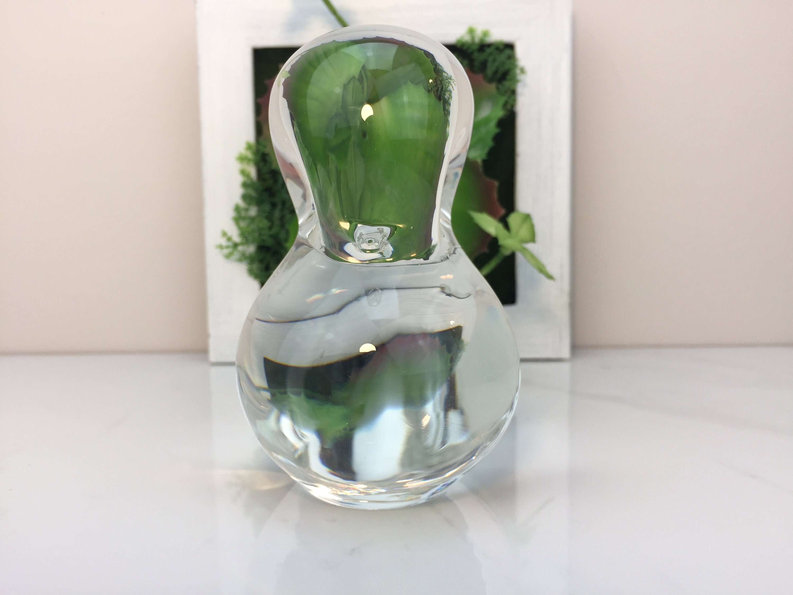 4.25 FM Konstglas Sweden Clear Glass Pippi Bird Paperweight - Etsy