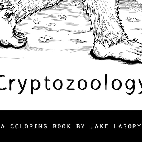 The ABC of Mythical Folk & Cryptid CREATURES Coloring Book by - Etsy