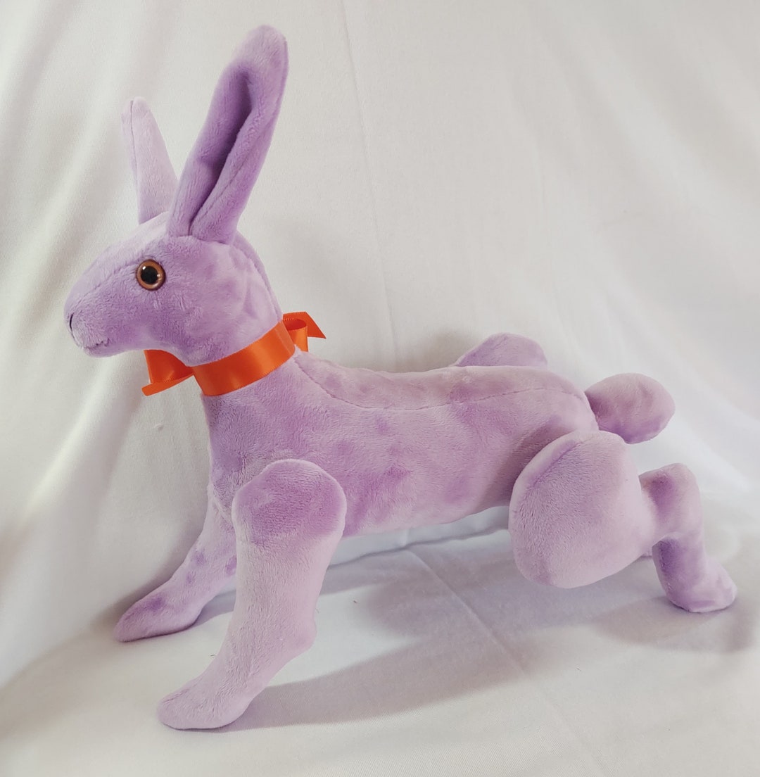 Plush Bunny, Easter Rabbit - Jointed for Fun Play, Easy Cuddling! - Etsy