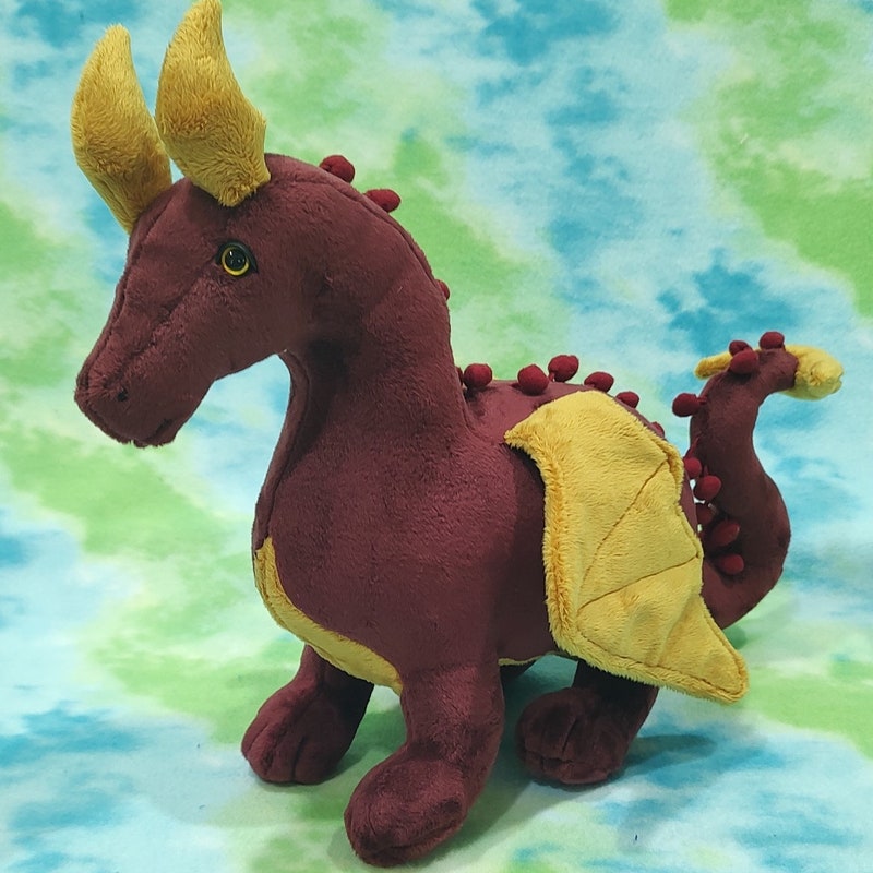 Plush Dragon - Etsy