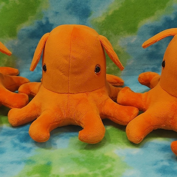 Octopus Plush - Etsy