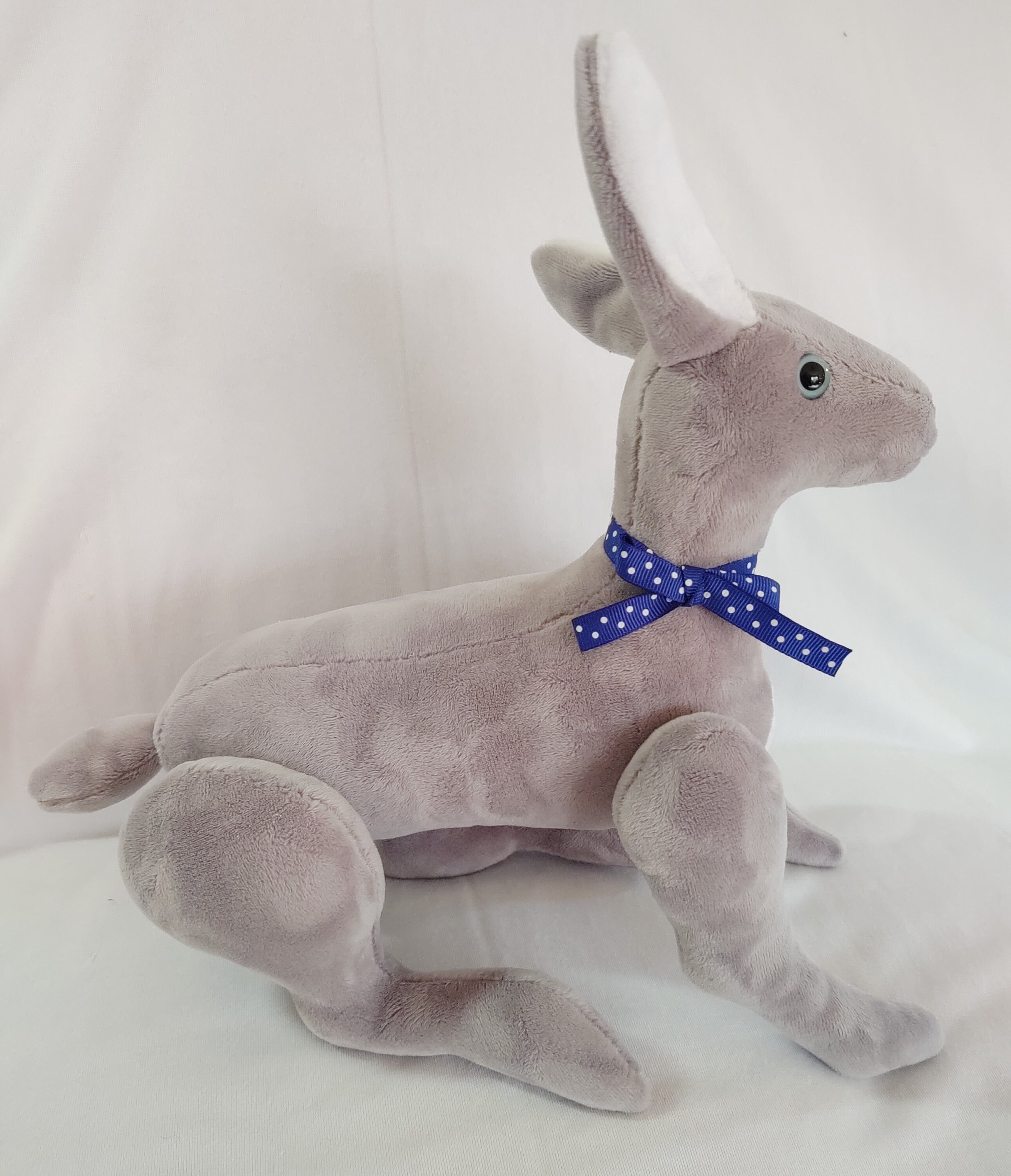 Plush Bunny Easter Rabbit Jointed for Fun Play Easy - Etsy