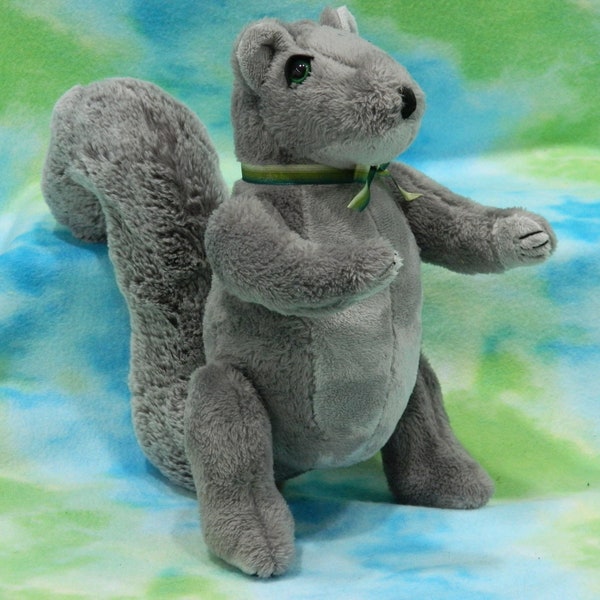 Squirrel Gray Plush - Etsy