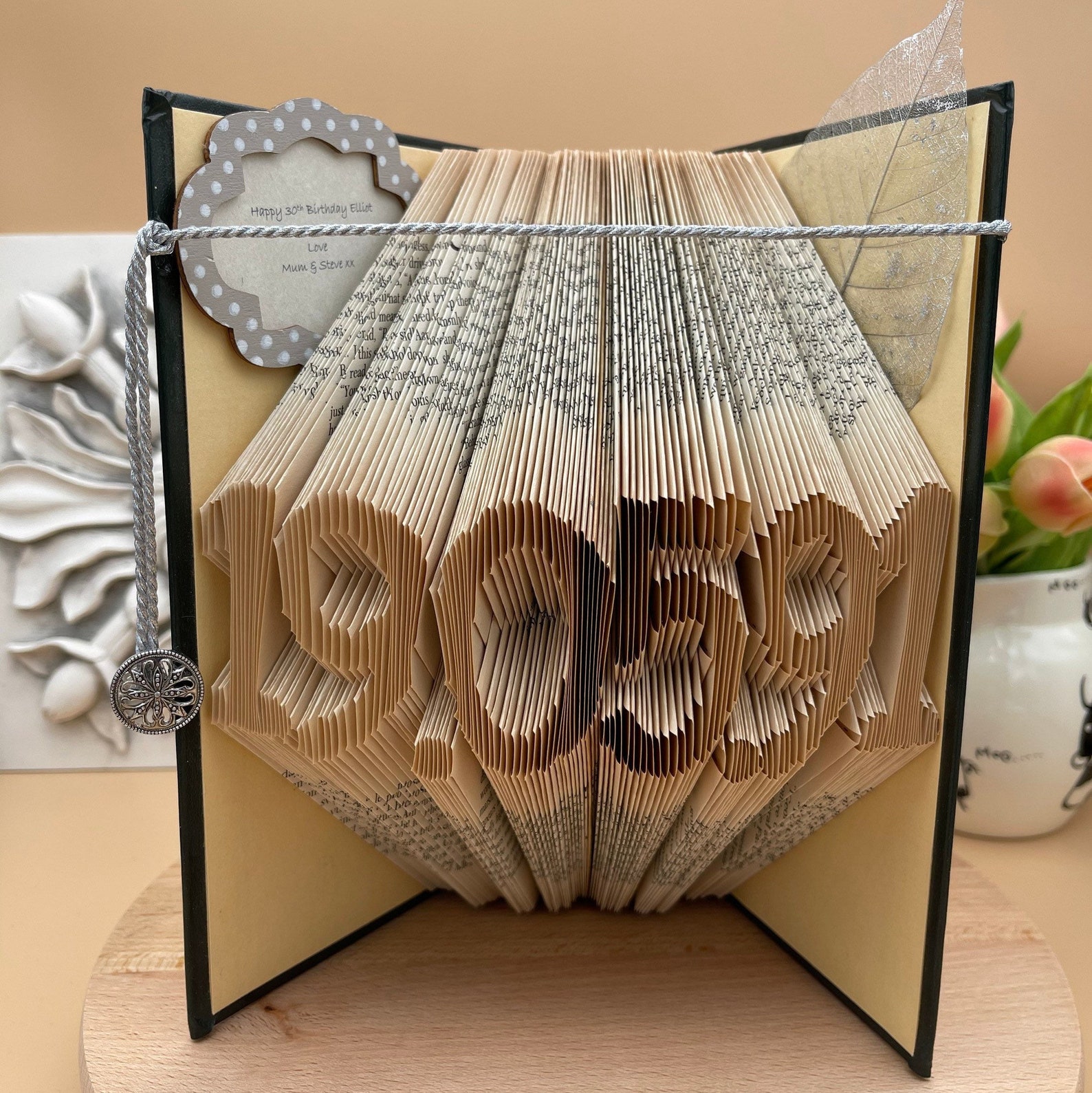 Six Digit Date, Anniversary Gift, Folded Book Art - Etsy