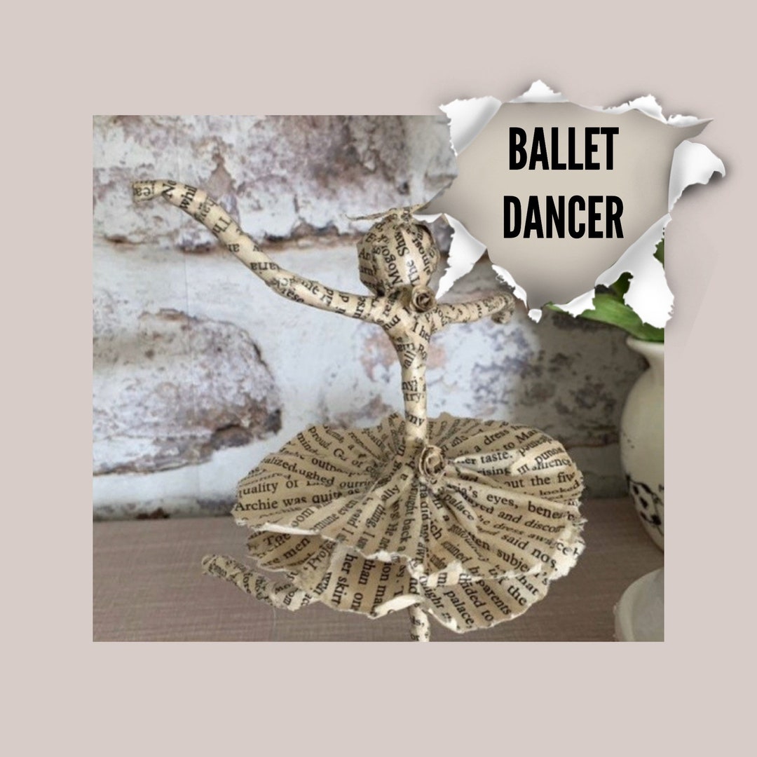 Paper Mache, Book Worm Present, Altered Book Art - Etsy